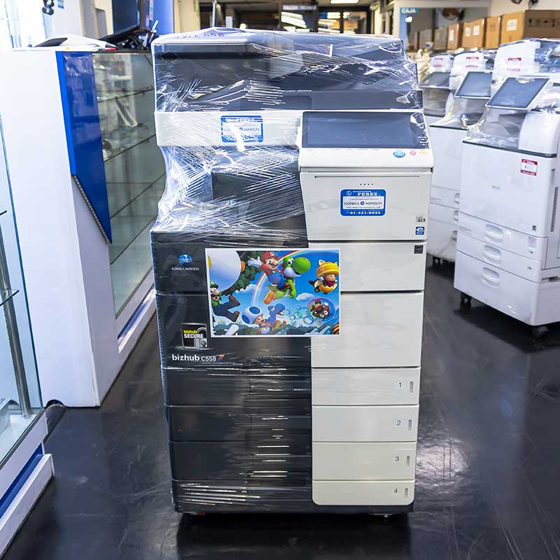 Fotocopiadora Konica Minolta Bizhub C558 | Importaciones Perez