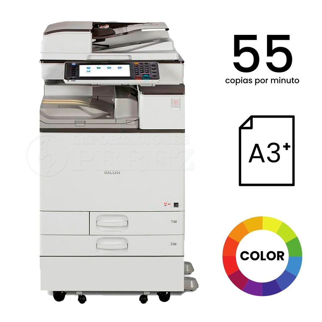 Fotocopiadora Ricoh MP C5503 | Importaciones Perez