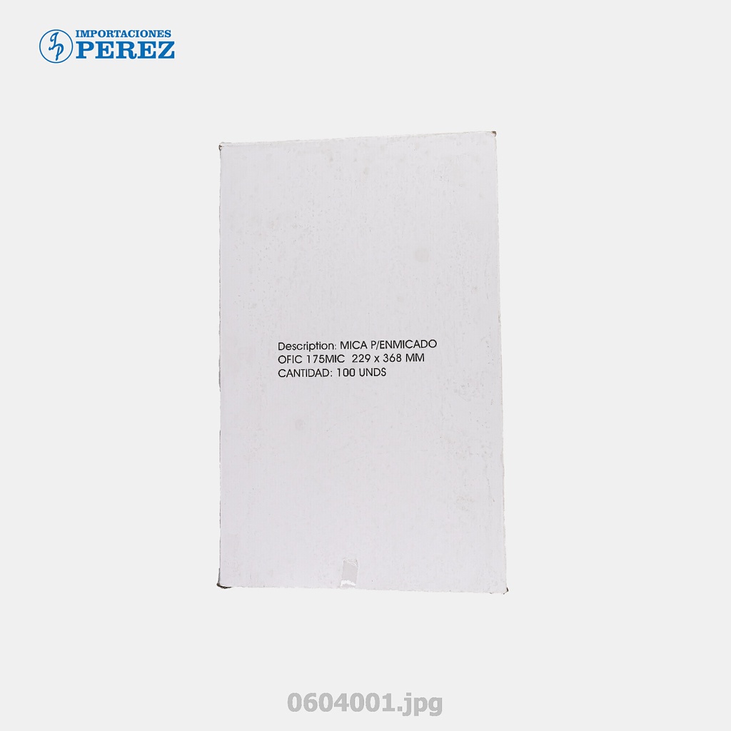 Mica Enmicado Oficio 229x368 - 175mic (Caja x 100unds) | Importaciones ...