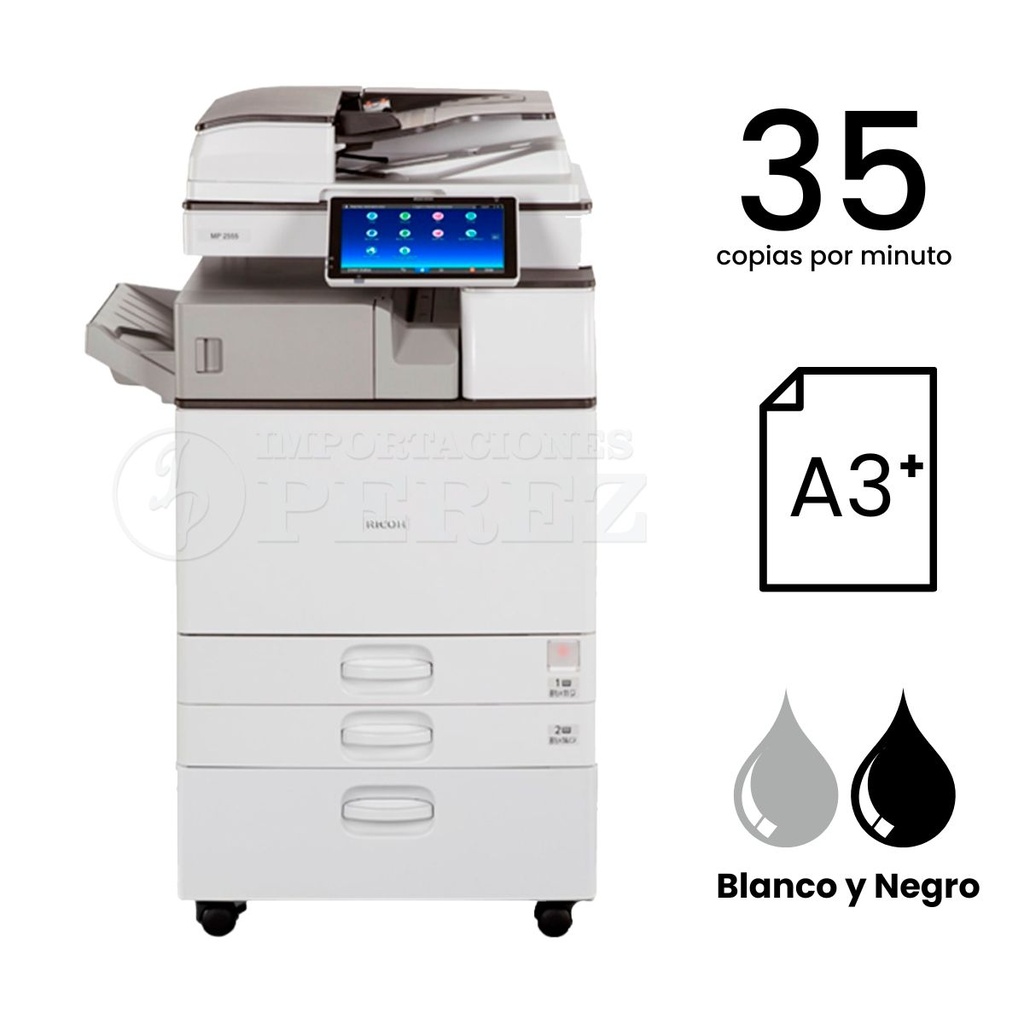 Fotocopiadora Ricoh MP 3555 | Importaciones Perez