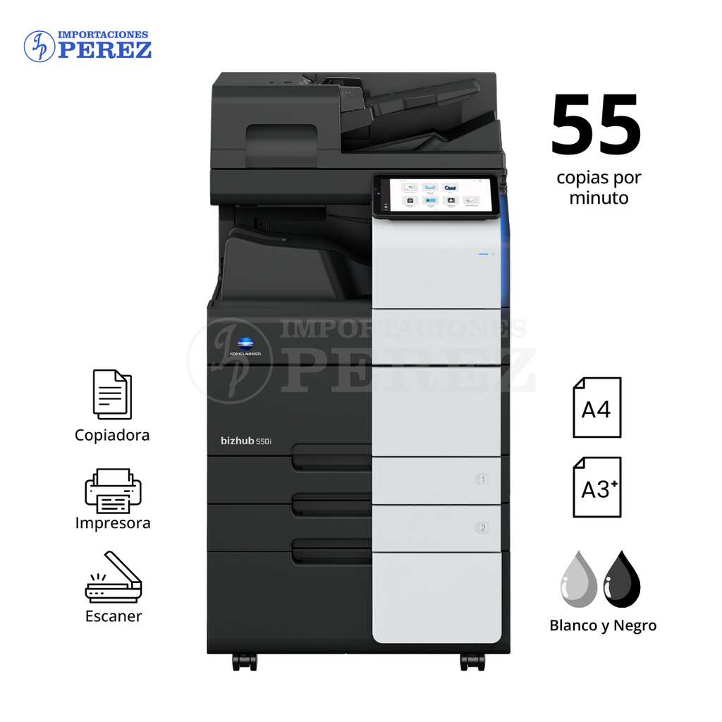 Fotocopiadora Konica Minolta Bizhub 550i | Importaciones Perez